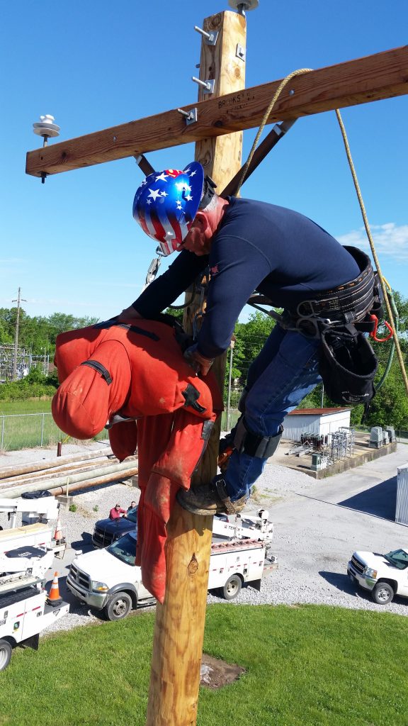 Nathan Meneese Pole-Top Rescue - Southern Illinois Electric Coop